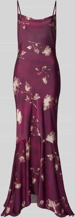 Rinascimento Abendkleid mit Spaghettiträgern und floralem Allover-Print