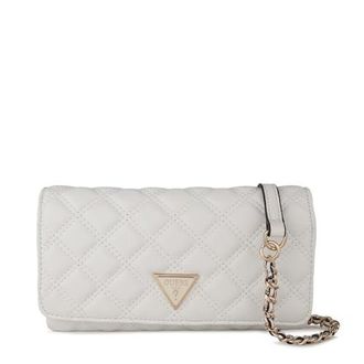 Guess Giully Mini Xbody Flap Organizer White