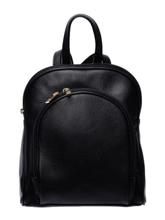 Anna Luchini Schwarz Rindsledertasche