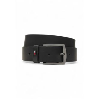 Tommy Hilfiger Lederg&uuml;rtel - - Accessories - Herren - Schwarzk - 115 CM