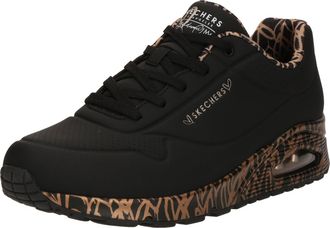 Skechers Sneaker low Schn&uuml;rschuh Damen 155506 BKRG Kunststoff (Synthetik) in schwarz