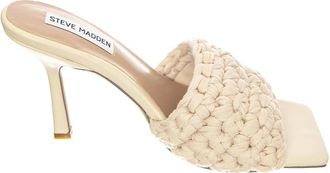 Steve Madden Femme, Chaussures, Beige, Taille: 36 EU Mules &agrave; talons
