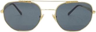 Louis Vuitton Lunettes de soleil Pre-owned LV Illusion Metal - Femme - Pre-owned - Bleu - Taille: ONE Size