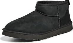UGG Bottes classiques ultra mini tendance pour homme, noir, 45 EU
