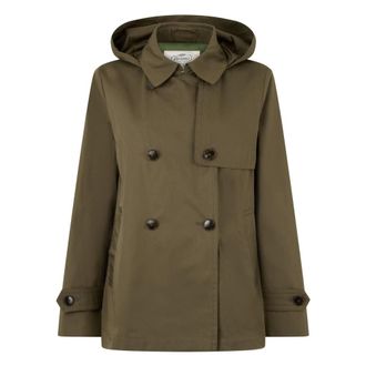 Herno Femme, Manteaux, Vert, Taille: 42 FR Dean Short Trench