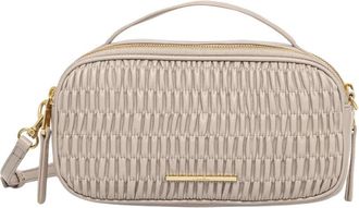 Calvin Klein Femme, Sacs, Beige, Taille: ONE Size Ruched Crossbody Camera Bag