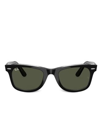 Ray-Ban lunettes de soleil &agrave; monture carr&eacute;e - Noir