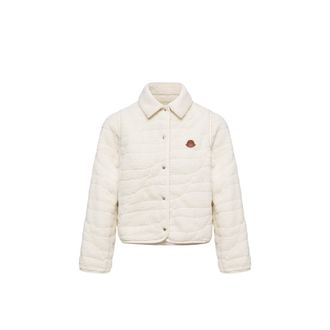 Moncler Moncler Veste Matelass&eacute;e Tienma En Teddy, Femme, Blanc, Taille: 00