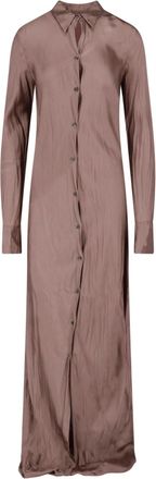 Dries Van Noten Maxi Hemdkleid
