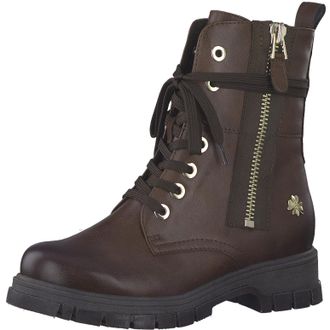 Marco Tozzi by Guido Maria Kretschmer Damen Stiefeletten zum Schnüren Winter, Braun (Chestnut), 39