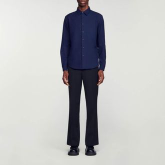 Sandro Chemise en flanelle