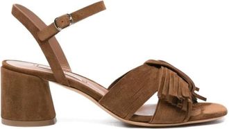 Casadei Femme, Chaussures, Brun, Taille: 39 EU Cleo Ribbon Sandales
