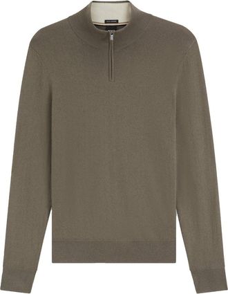 HUGO BOSS Strick-Troyer aus Schurwolle und Kaschmir in