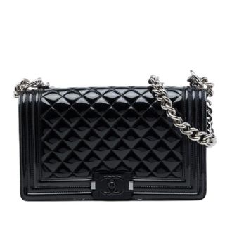Chanel Sac bandouli&egrave;re Boy Flap Pre-owned - Femme - Pre-owned - Noir - Taille: ONE Size
