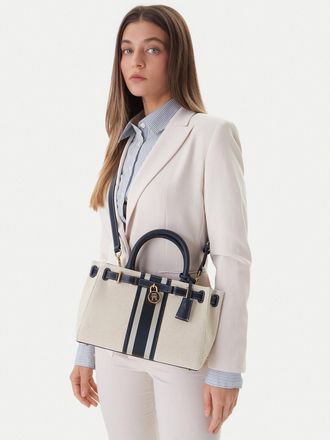 Tommy Hilfiger Handtasche Tommy Hilfiger American Icon Mini Tote Canvas AW0AW18543 Bunt