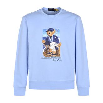 Polo Ralph Lauren Strick-Sweatshirt BS - - Sweatshirts & Hoodies - Herren - Blau - L