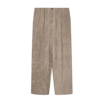 Emporio Armani Homme, Pantalons, Beige, Taille: S Pantalon Droit
