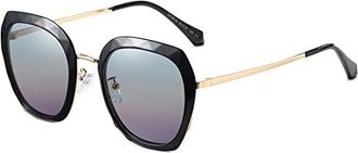 Generic Lunettes de soleil de conduite polarisées tendance pour hommes et femmes pare-soleil de plage pour vacances en plein air (couleur : A, taille : moyen)