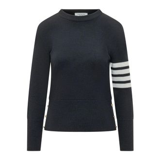 Thom Browne Damen, Strickwaren, Blau, MGr&ouml;&szlig;e