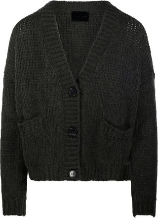 Roberto Collina Femme, Pulls, Vert, Taille: 40 FR ML Cardigan