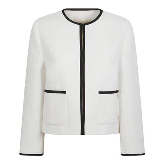 Valentino Garavani Femme, Vestes, Multicolore, Taille: 36 FR Veste en tweed de coton