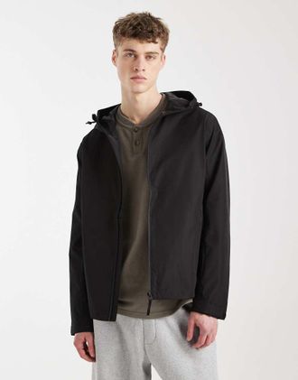 Jack & Jones Veste l&eacute;g&egrave;re &agrave; capuche - Noir