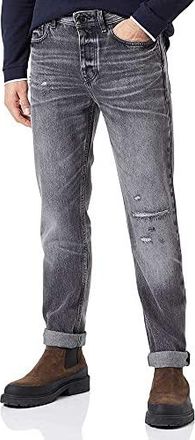 BOSS Taber BC Jeans, Gris fonc&eacute; 23, 30W x 32L Homme