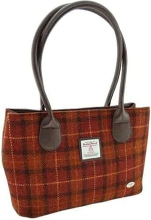 Glen Appin Harris Tweed Sac classique - LB1003 - Cassley, Couleur 117 marron orange