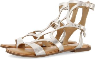 Gioseppo Damen Topoje Sandale, Silber, 35 EU