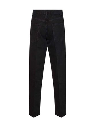 A Gold E Womens Denim Jeans Black Cotton Regenerative