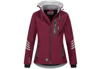 Arctic Seven Softshelljacke ASNicolia funktionale Outdoorjacke mit abnehmbarer Kapuze