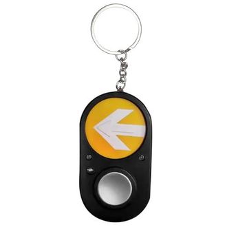 Generico Porte-clés davertissement clignotant | Jouet fantaisie amusant pour lextérieur, la randonnée, la famille, les garçons, les filles, les adolescents, le