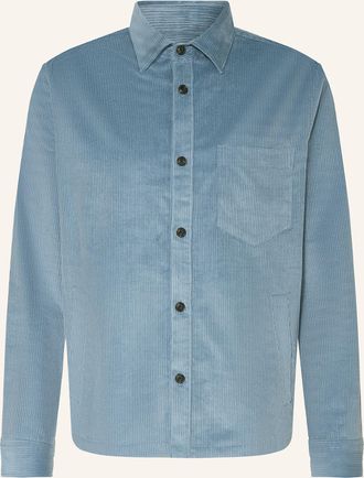 HUGO BOSS Hugo Cord-Overjacket Ecord blau