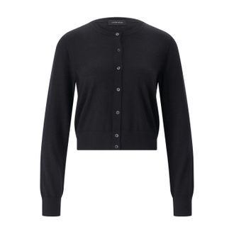 Anine Bing Strickjacke Moni aus Woll-Kaschmir-Mix