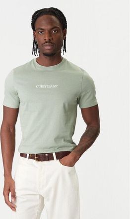 Guess T-Shirt M4YI52 K8HM0 Gr&uuml;n Regular Fit