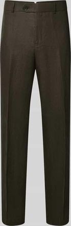 Selected Regular Fit Anzughose aus reinem Leinen Modell BAILEY