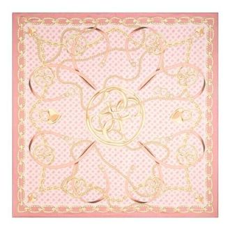Guess &eacute;charpe Kefiah Max 130X130 Rose corail