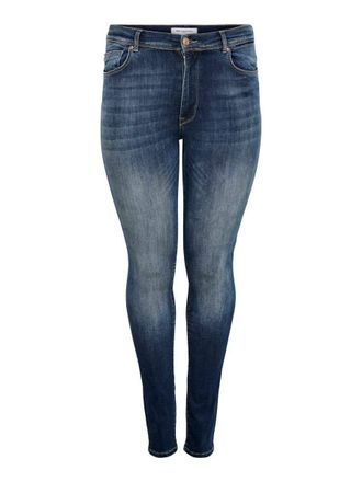 Only Carmakoma NOS Damen Carmaya HW SK Shape UP JNS REA9820 NOOS Skinny Jeans, per Pack Blau (Dark Blue Denim Dark Blue Denim), 46/L32 (Herstellergr&ouml;&szlig;e: 46