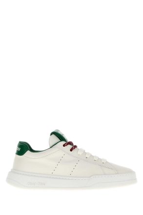 Miu Miu Allacciate Sneakers - White