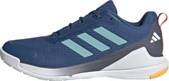 adidas Herren Novaflight 2 Indoor Shoes, Dusky Petrol/Flash Aqua/core Black, 40 2/3 EU