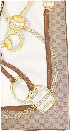 Gucci Printed Silk Scarf