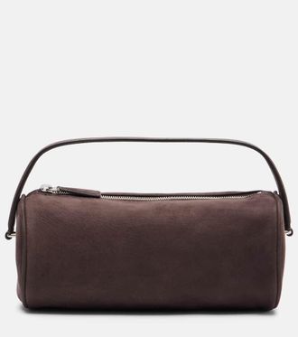 The Row Tote Bag Round 90s aus Veloursleder