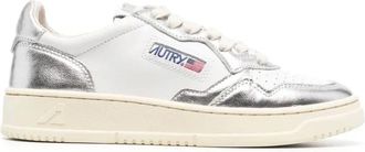 Autry Femme, Chaussures, Blanc, Taille: 36 EU Medalist Baskets