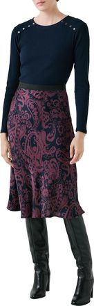 Caroll Damen 242j-jalentin Rock, Marine, 42