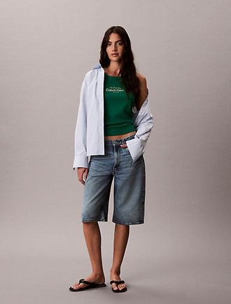 Calvin Klein D&eacute;bardeur slim en coton c&ocirc;tel&eacute;