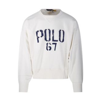 Ralph Lauren Nevis Rundhals-Sweatshirt - - Sweatshirts & Hoodies - Herren - Beige - L