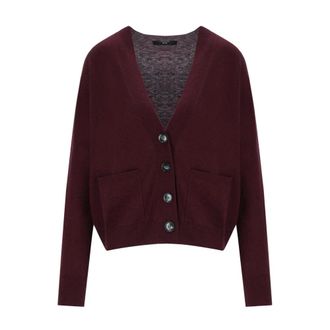Max Mara Damen, Strickwaren, Rot, XSGr&ouml;&szlig;e