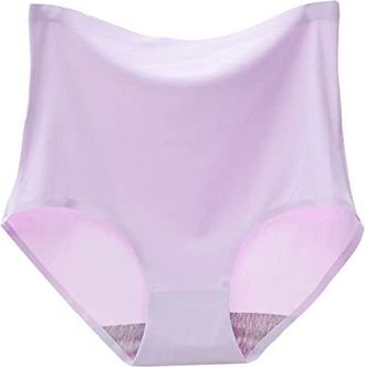 Generic Culotte sans Couture Femme Culotte Femme sans Couture Culotte Femme De Classique Double Couche Taille Haute Triple Action Ventre Serr&eacute; Minceur Taille 