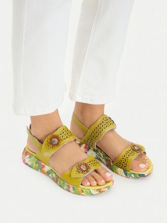 Laura Vita Sandalen Laura Vita Sanao 53 Gr&uuml;n