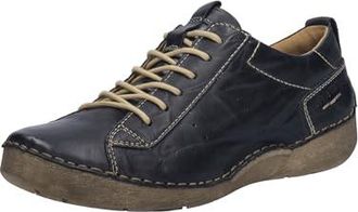 Josef Seibel Femme Baskets Basses Fergey 56, Dame Baskets,Largeur G (Normale),Semelle intérieure Amovible,Noir (Schwarz),40 EU / 6.5 UK